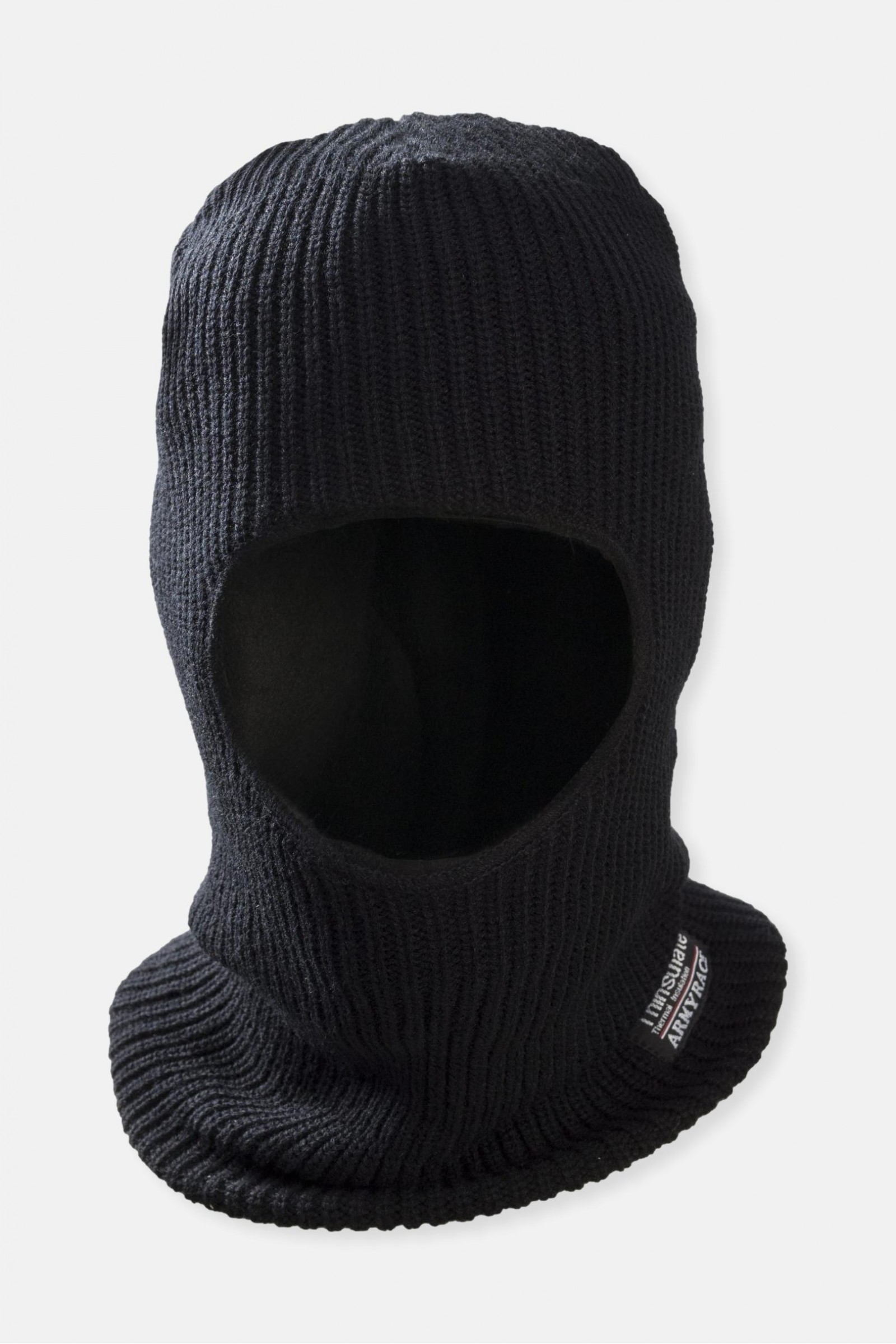 Full face hood Knitted - ARMY RACE - Khaki and Black - MoutakisWorld.com