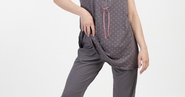Women's Pajama CHERRY Capri Pajama 3027 - MoutakisWorld.com