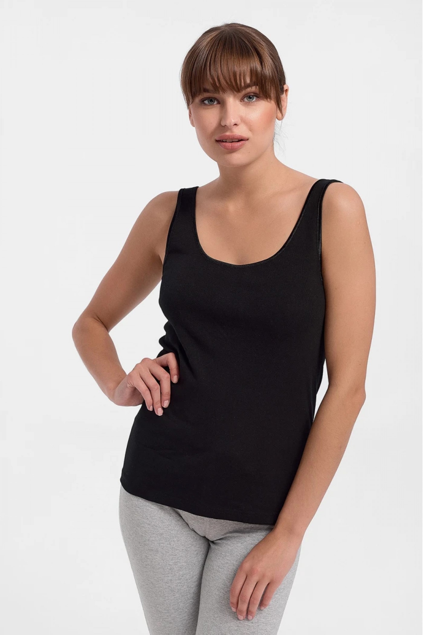 Women's ELEANA Wide jersey Randa Black White - MoutakisWorld.com