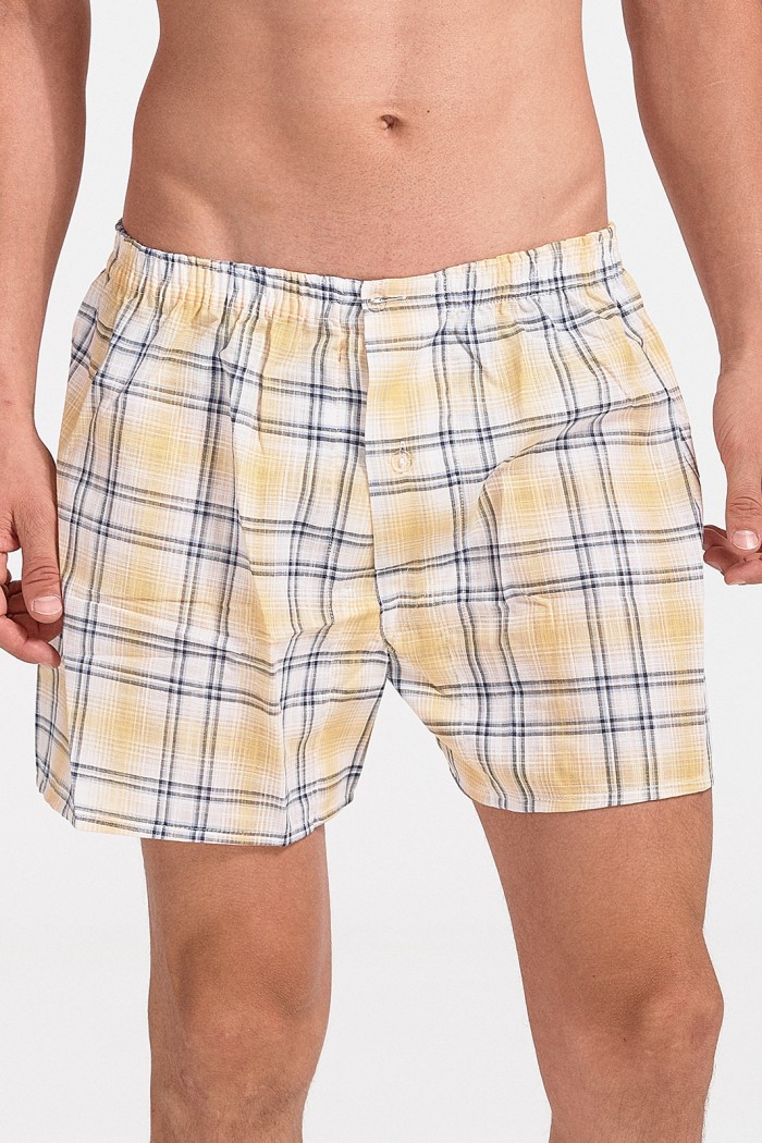 Men's wide boxers MASCOT Plaid 061 - MoutakisWorld.com