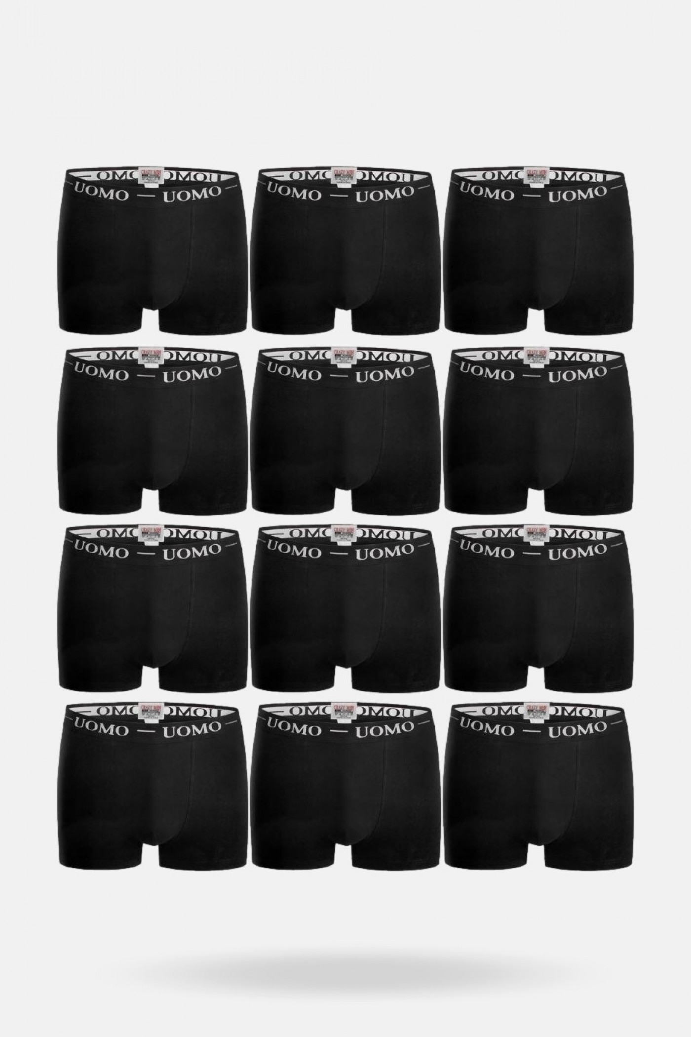 Men's underwear UOMO BOXER 12 Pack - MoutakisWorld.com