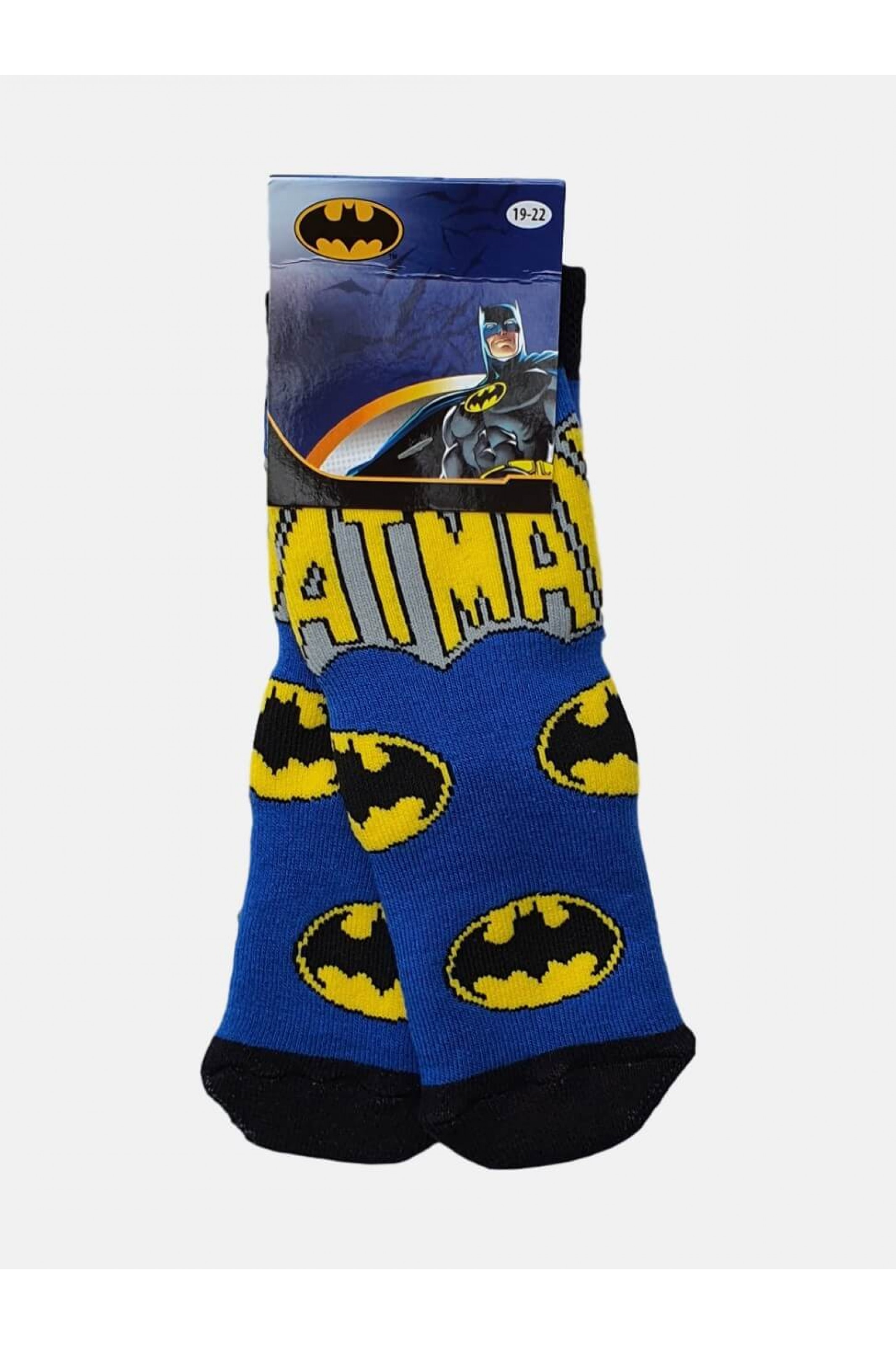Kids Disney BATMAN socks with suction cups - MoutakisWorld.com